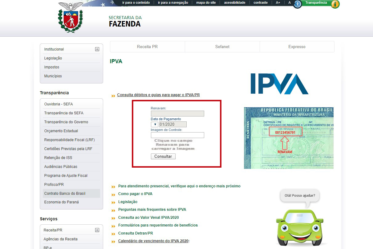 Como pagar o IPVA 2020 pela internet - Positivo do seu jeito