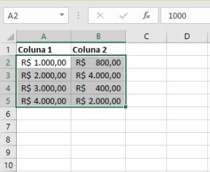 Microsoft Excel: como comparar dados em duas colunas - Positivo do seu jeito