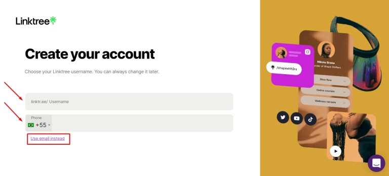 Como colocar o Linktree no perfil do Instagram - Positivo do seu jeito
