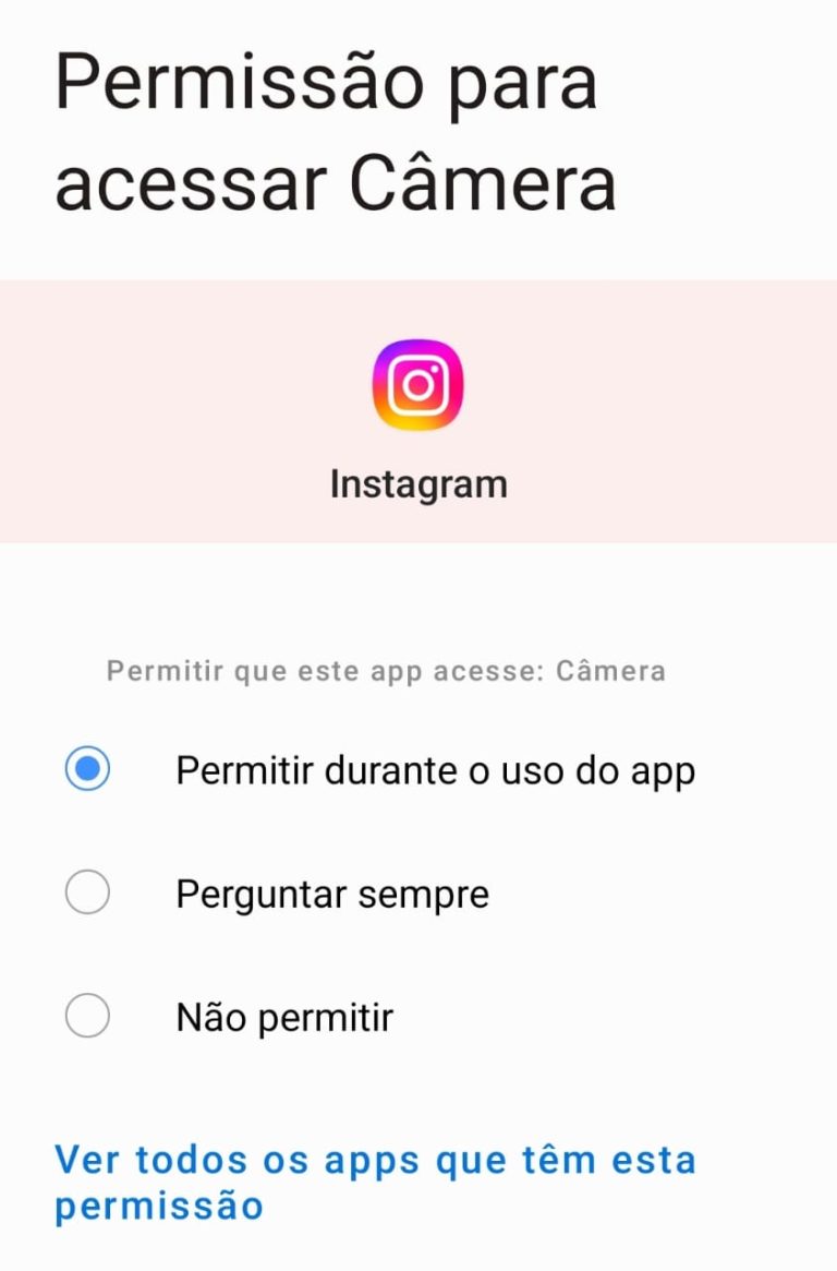 Como ativar a câmera do Instagram - Positivo do seu jeito