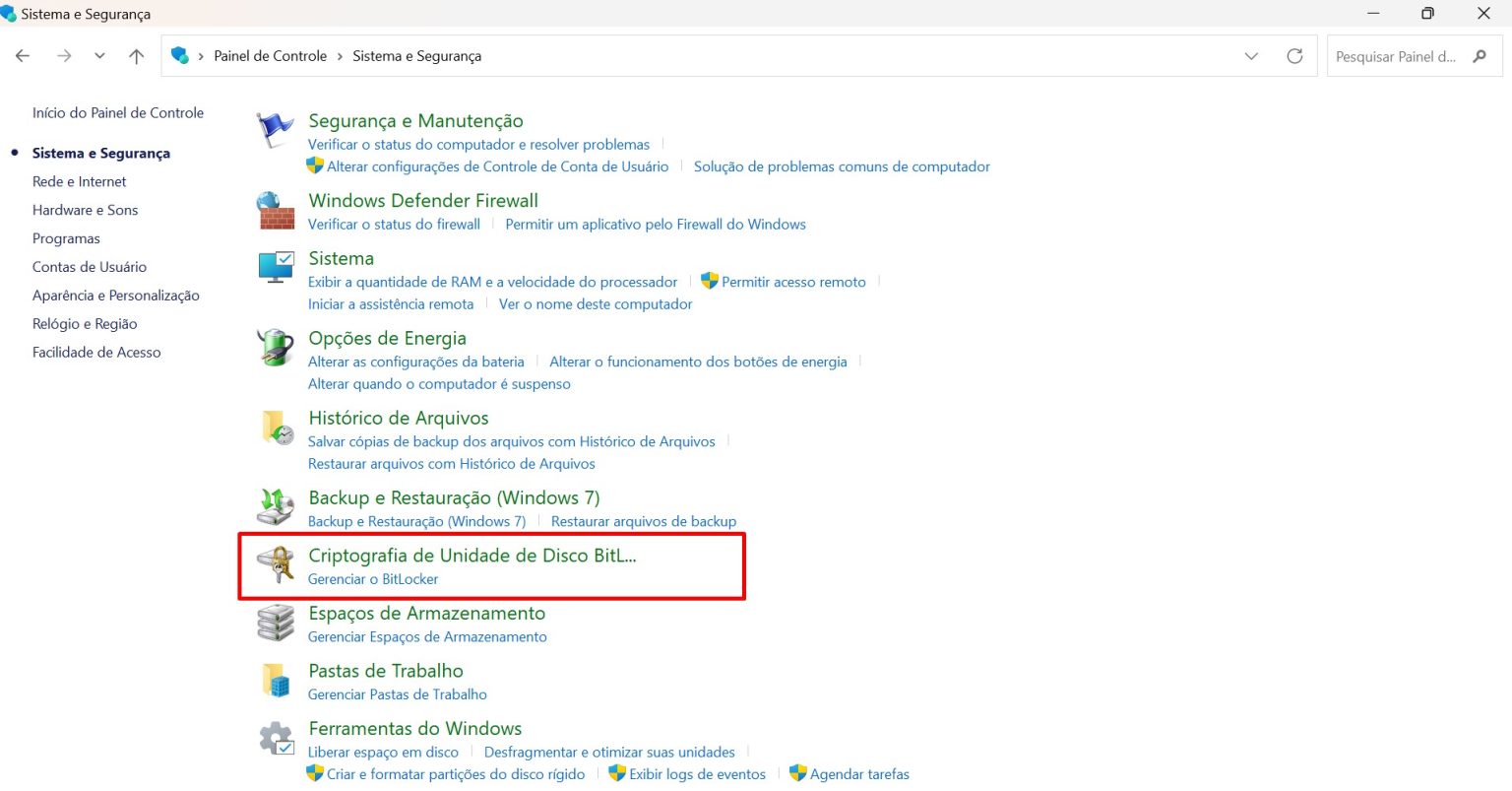 O que é o BitLocker do Windows? - Positivo do seu jeito