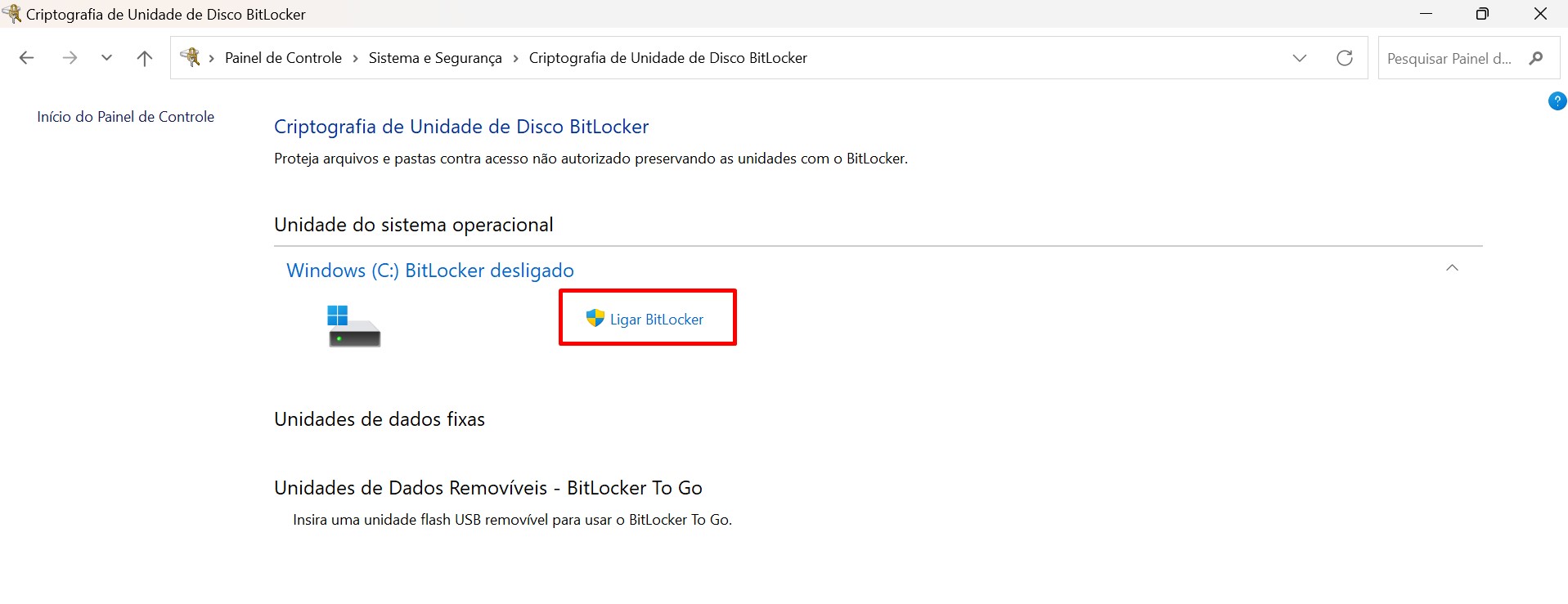 O que é o BitLocker do Windows? - Positivo do seu jeito