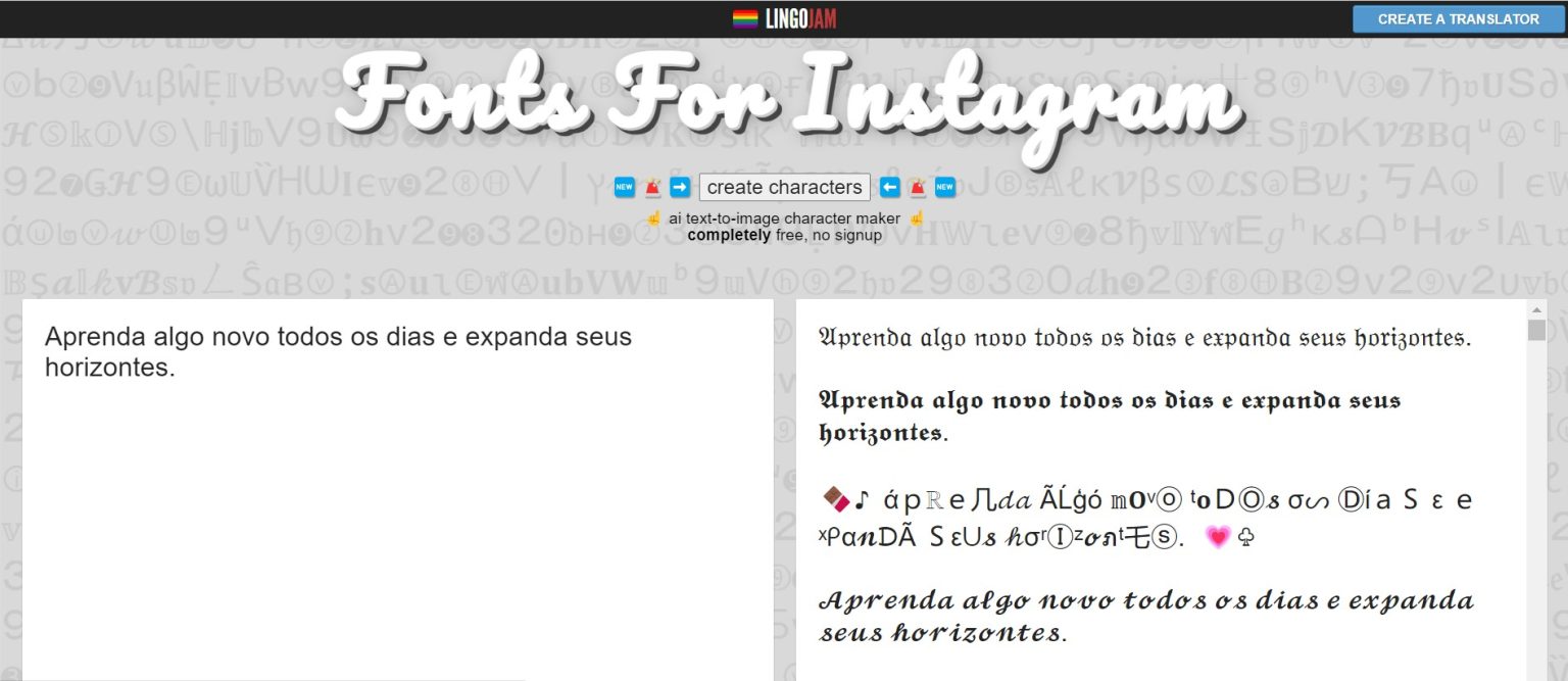 Onde encontrar e como mudar as fontes para o Instagram? - Positivo do ...