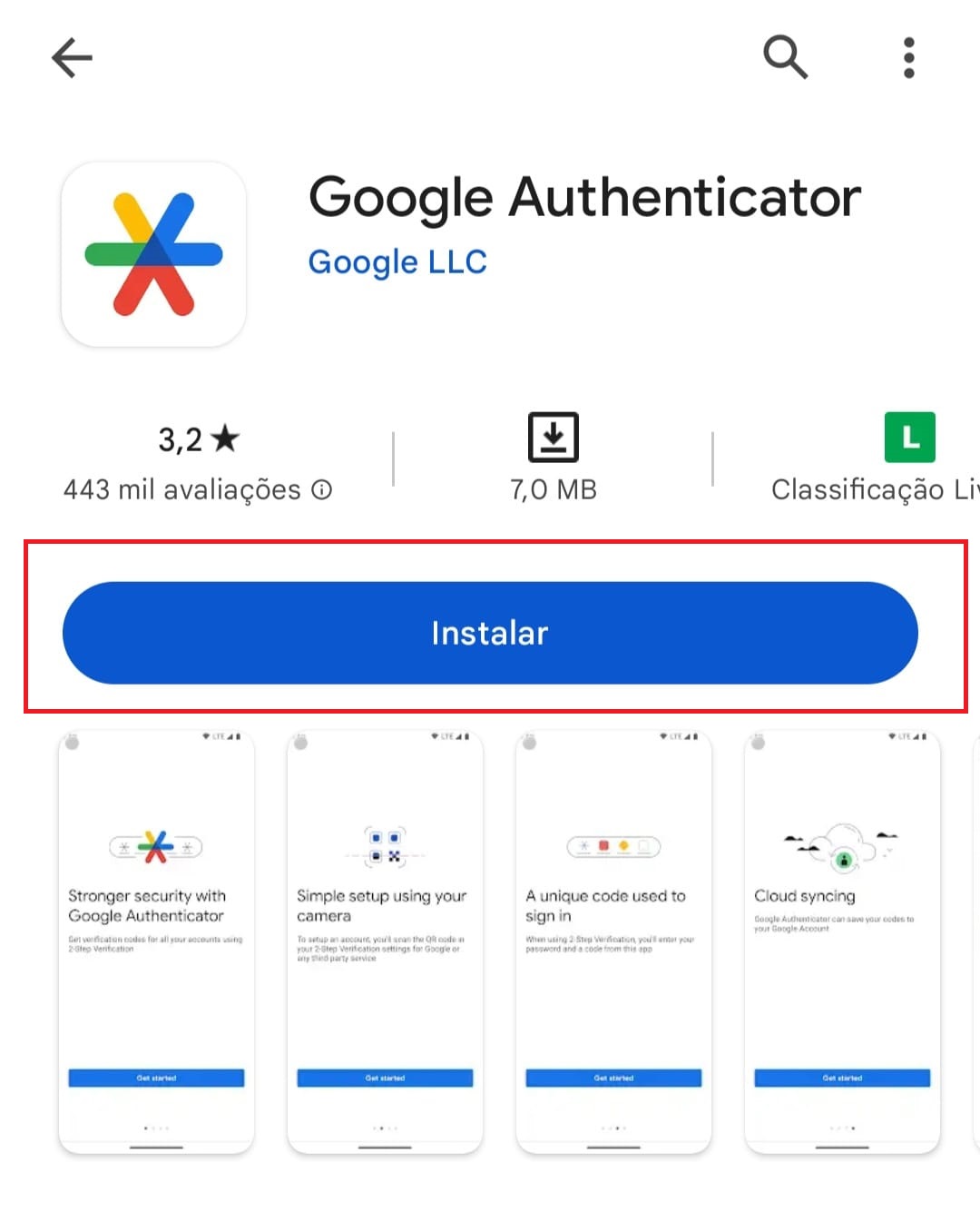 Como transferir Google Authenticator para outro celular - Positivo do seu jeito