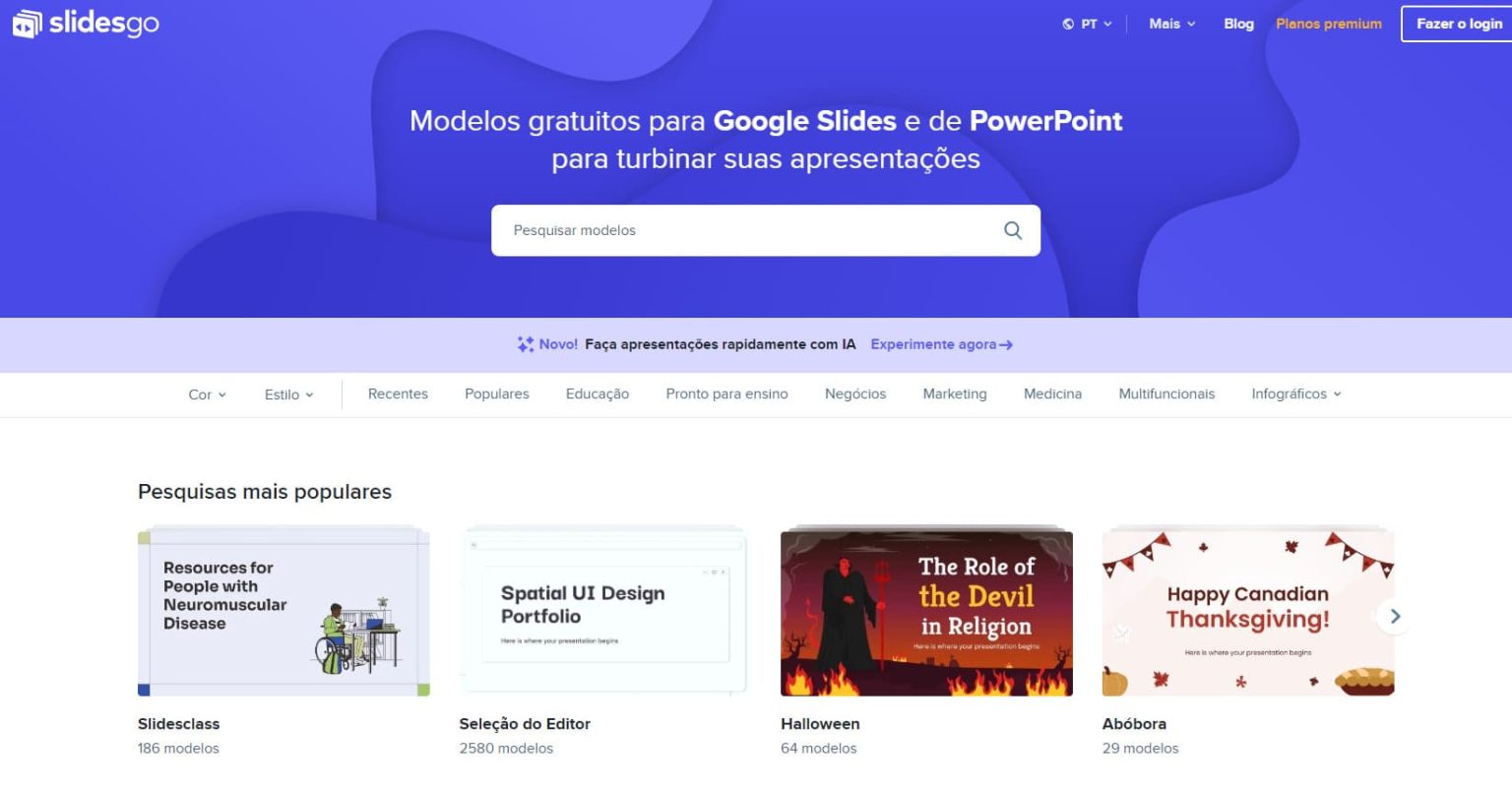 14 melhores ferramentas de IA para criar apresentação - Positivo do seu ...