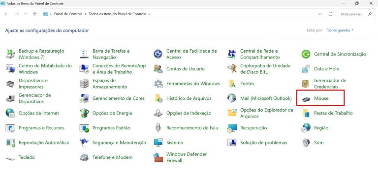 Como fazer para mudar o cursor do mouse no Windows - Positivo do seu jeito